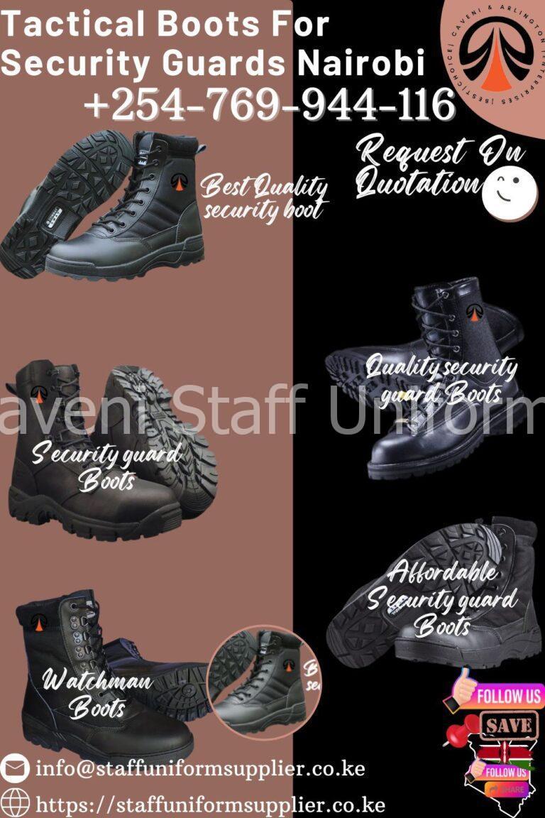 Tactical Boots for Security Guards Nairobi - Kenya +254-769-944-116 ...