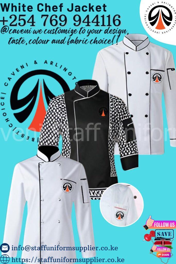 White Chef Jacket - Staff Uniform Supplier